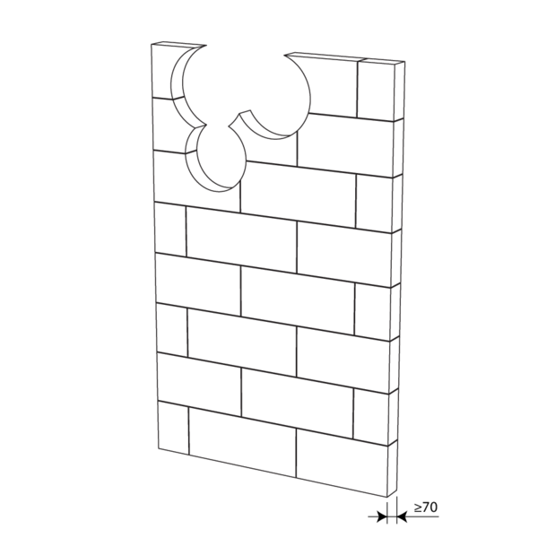 Optimised circular fire damper up to 120'
