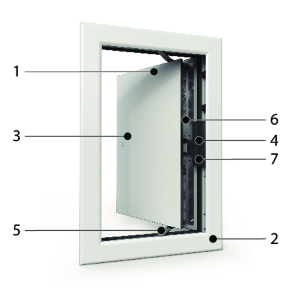 Motorised, aesthetic and CE marked smoke control shutter that can be ...
