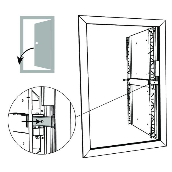 Avantage smoke control shutter, single (1V) shutter unit.