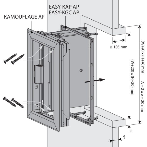 A vedw-classified, motorized, aesthetic smoke control shutter